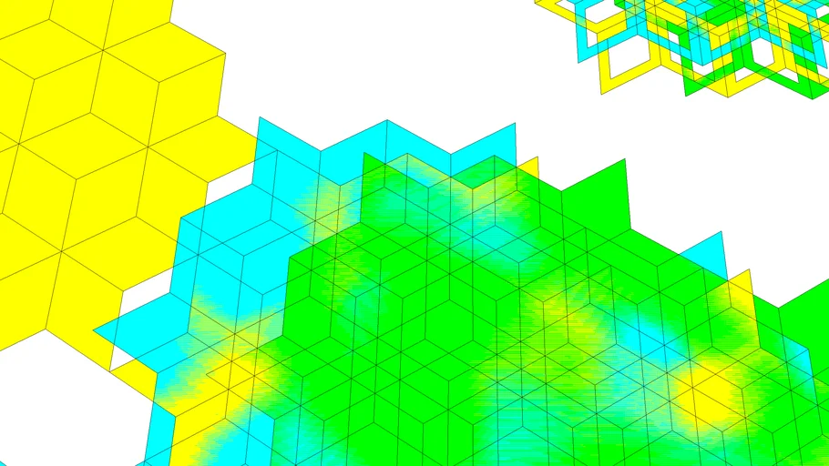 Superposition 3 RHOMBIC GRID | 3D Warehouse