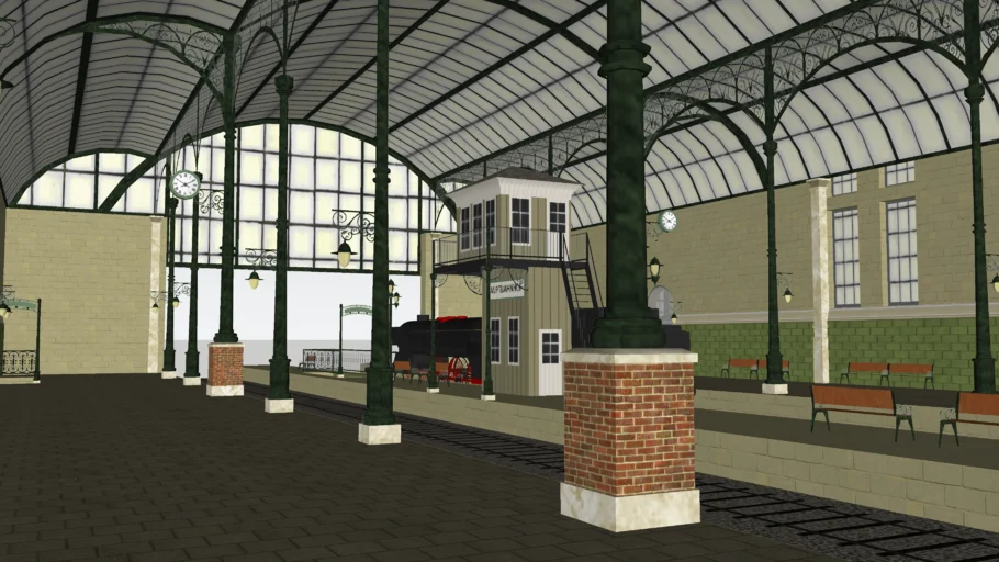 Station | 3D Warehouse