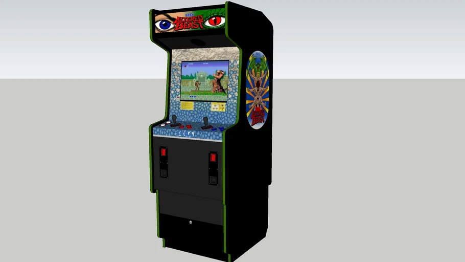 Altered Beast arcade game | 3D Warehouse