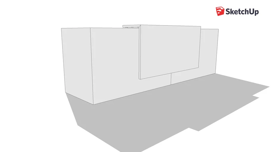 receptie balie 2 | 3D Warehouse