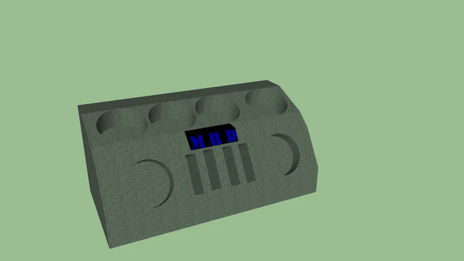 car audio box | 3D Warehouse