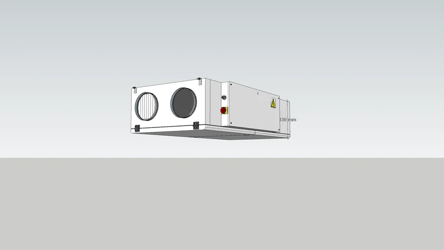 HVAC LV-PACU 400 P ECO E15 | 3D Warehouse