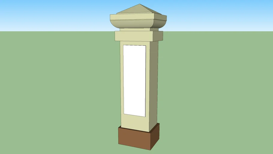 Pillar | 3D Warehouse