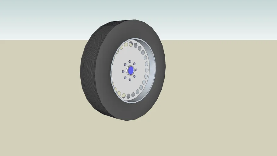 van wheel | 3D Warehouse