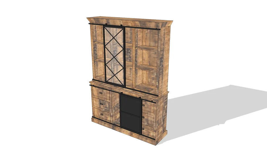 Vitrinekast Mango | 3D Warehouse