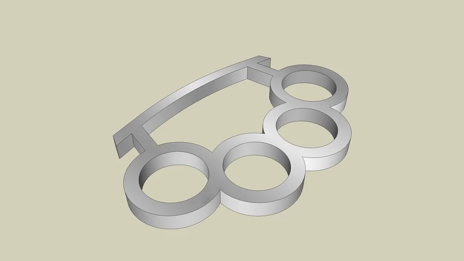Brass Knuckles | 3D Warehouse