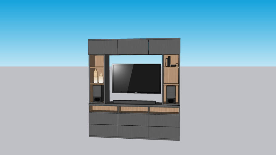 tv unit | 3D Warehouse