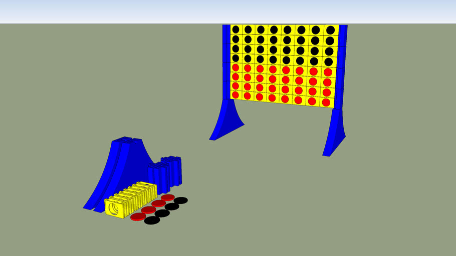 3d Printable Connect Four | 3D Warehouse
