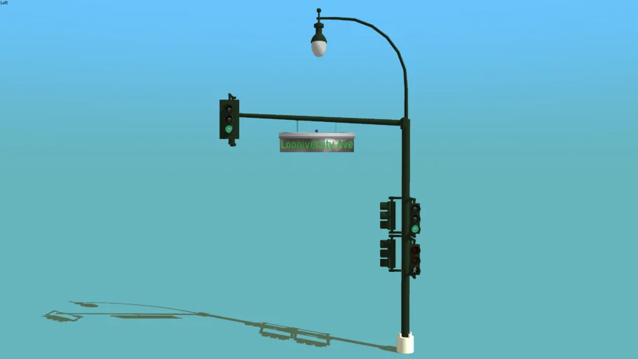 2013 Acme Acres intersection traffic light | 3D Warehouse