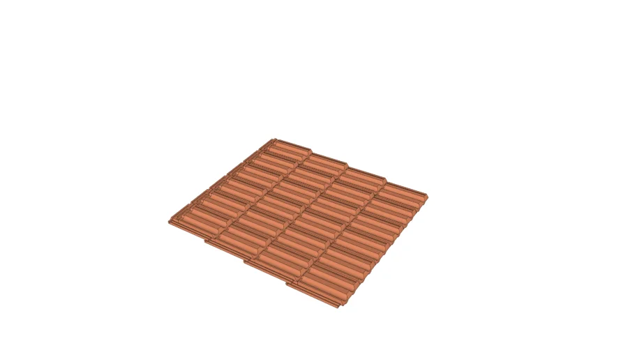 Dynamic French Roof Tiles | 3D Warehouse