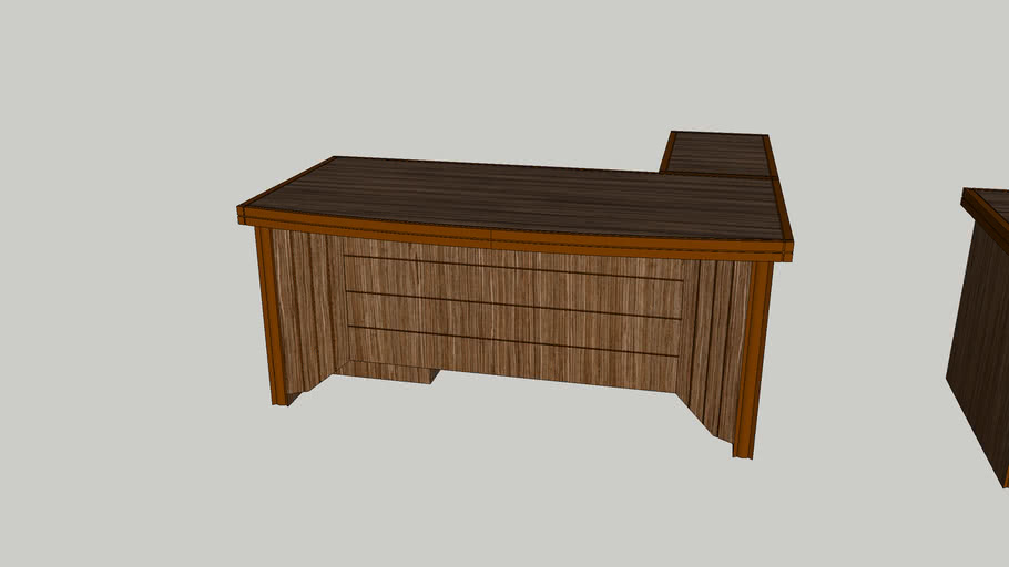EXECUTIVE OFFICE TABLE | 3D Warehouse
