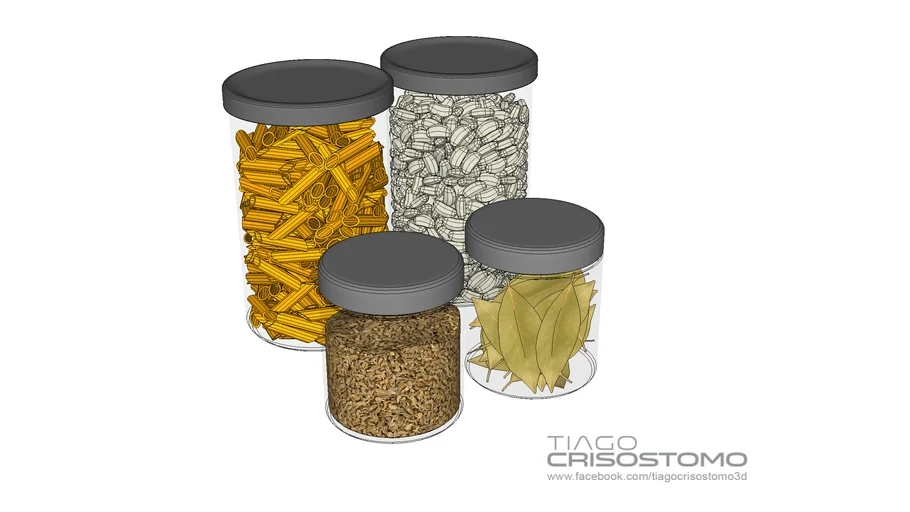 botes cocina | 3D Warehouse