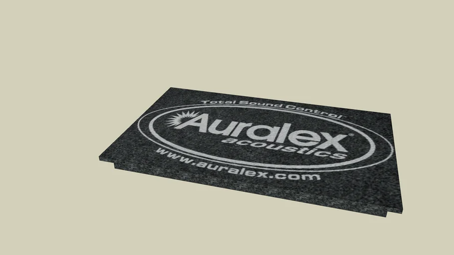 Auralex Great Gamma Isolation Riser Acoustic Material | 3D Warehouse