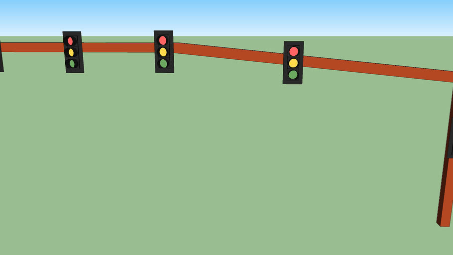 Basic city stop light | 3D Warehouse