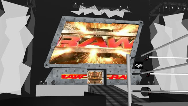 WWE RAW 2001-2005 Arena | 3D Warehouse
