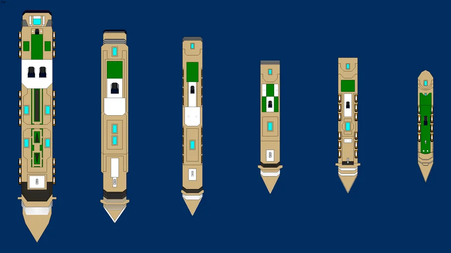 Generic low-poly cruise ships WIP | 3D Warehouse