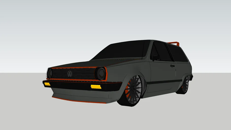 VW Polo Mk II (Typ 86C) GR -Mod- | 3D Warehouse