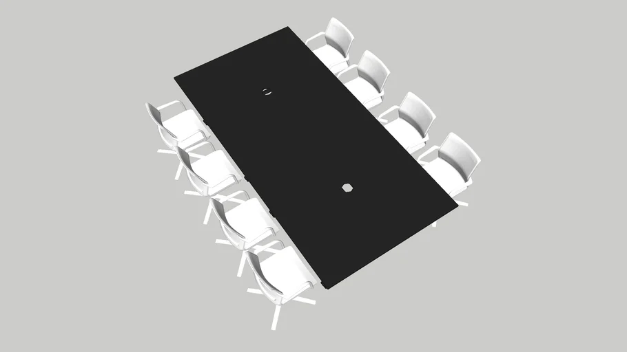 MTG TABLE CHAIRS BP | 3D Warehouse