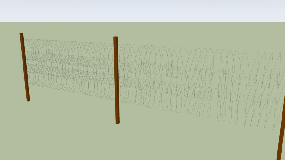 Barbed wire | 3D Warehouse