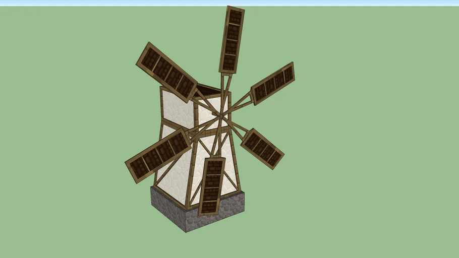 Old style Windmill | 3D Warehouse