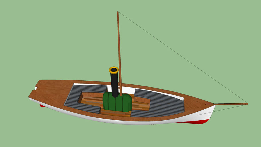 Steam launch | 3D Warehouse