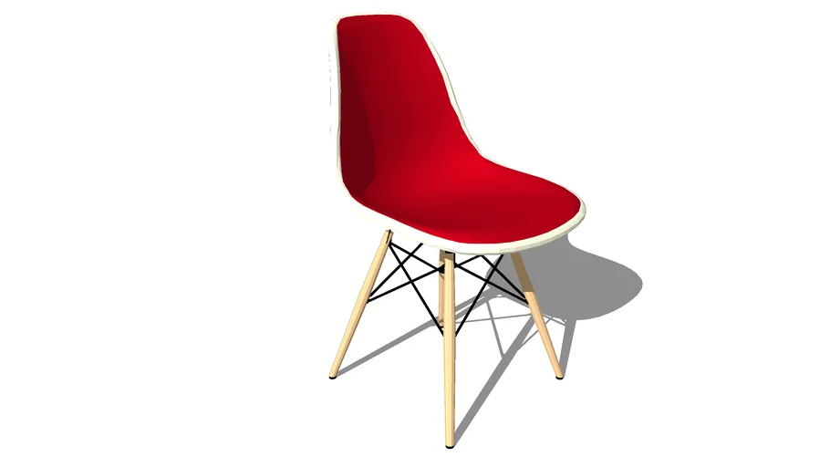 HM Eames Molded Shell Chair | 3D Warehouse