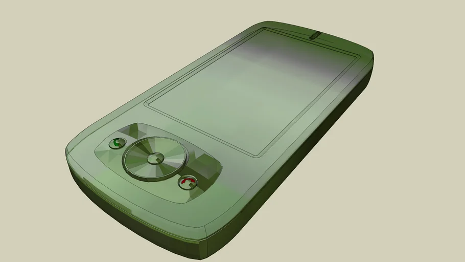 cellphone mobile phone component 3d cell 3d-cell-phone cell-phone i ...