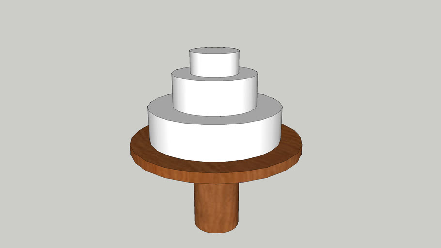Wedding Cake | 3D Warehouse