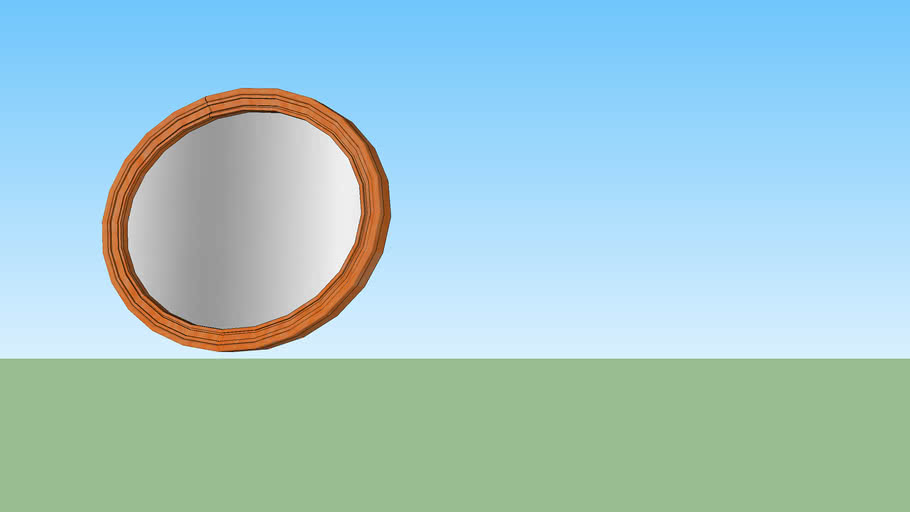 Oval Mirror | 3D Warehouse