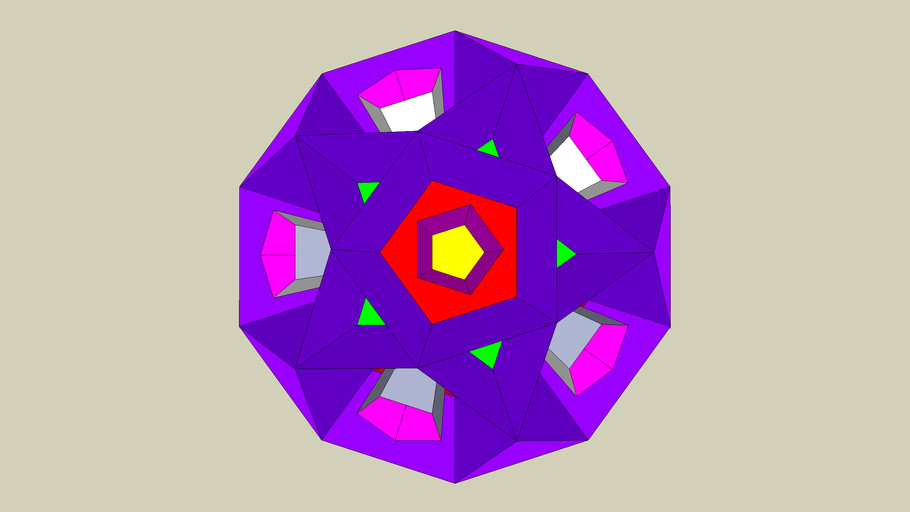 Dodecaedro Truncado | 3D Warehouse