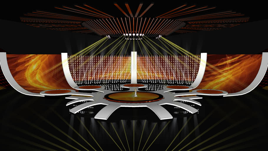 eurovision 2015 Vienna stage idea no.9 | 3D Warehouse
