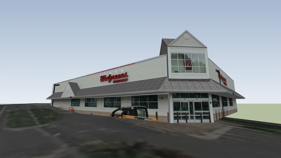 Walgreens Pharmacy, Newtown Ct. | 3D Warehouse
