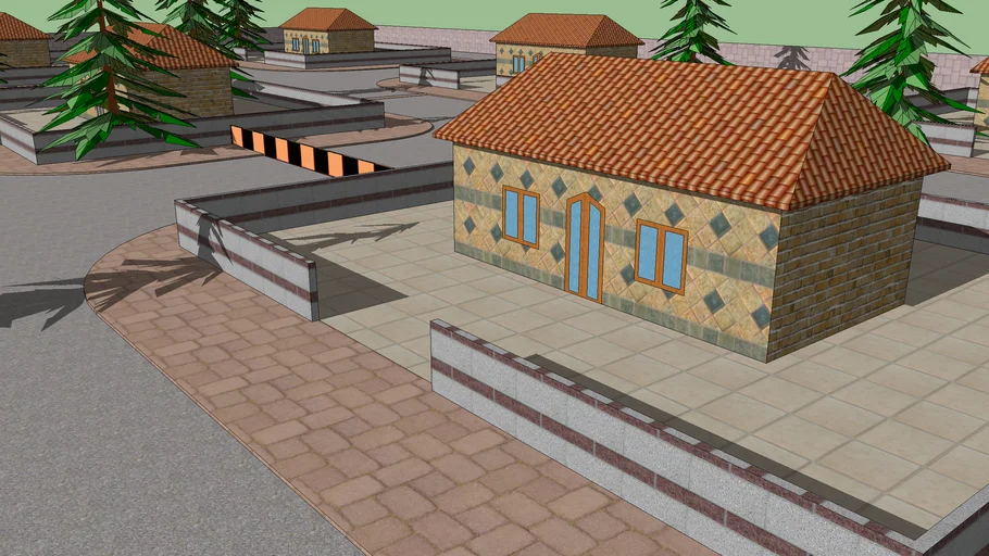 new town | 3D Warehouse