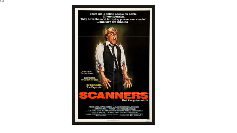 Scanners Poster | 3D Warehouse