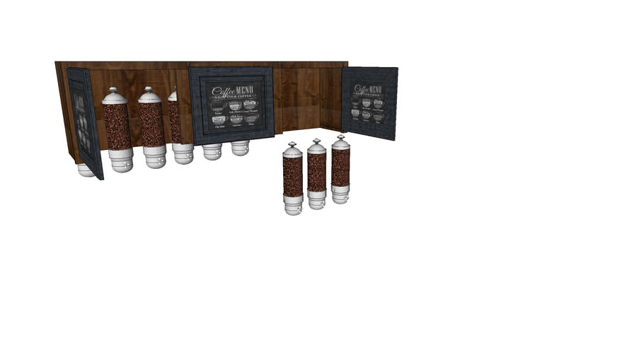 Coffee Lab Dispenser (Door Open) | 3D Warehouse