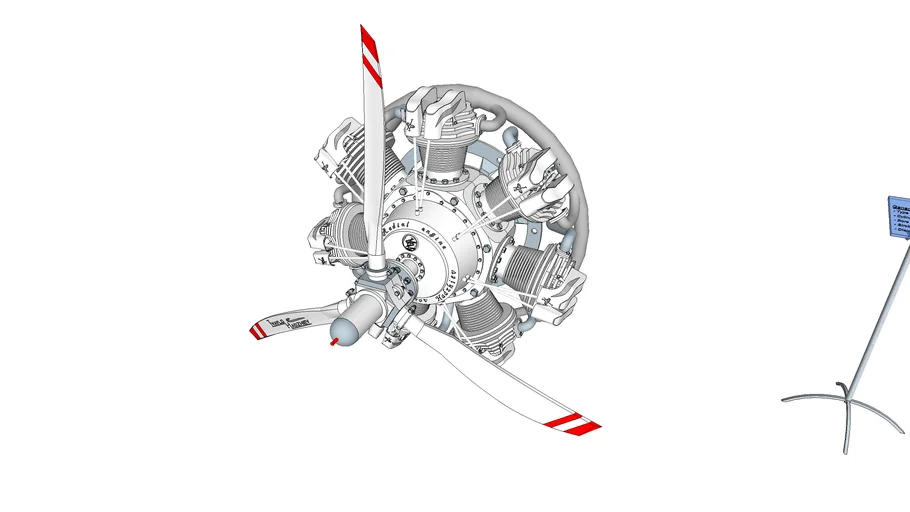 Radial Engine | 3D Warehouse