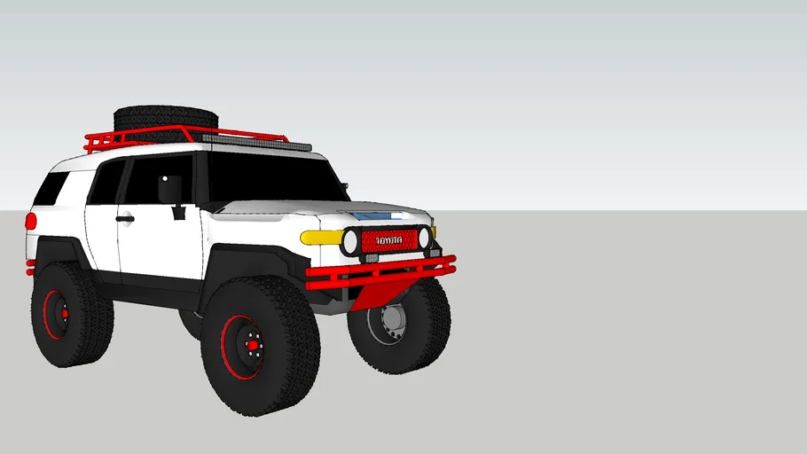 WHITE FJ CRUISER | 3D Warehouse