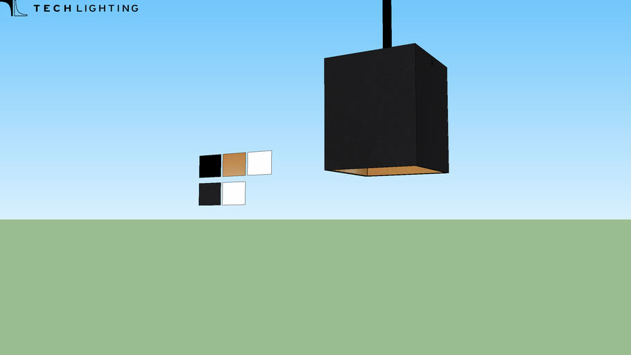 Exo 6 Pendant by Tech Lighting | 3D Warehouse