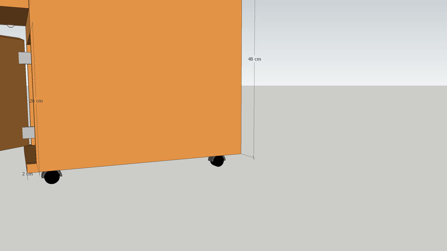 MEJA KERJA KANTOR DESAIN | 3D Warehouse