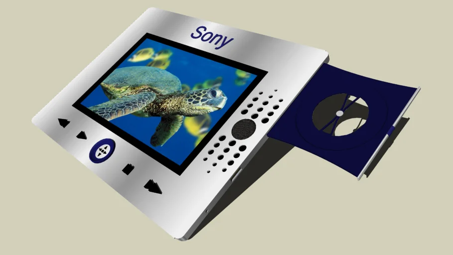 Portable hi-def Dvd player | 3D Warehouse