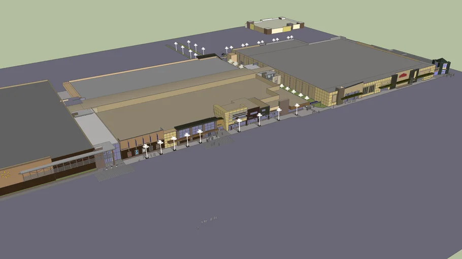 Center Point Mall - Design | 3D Warehouse