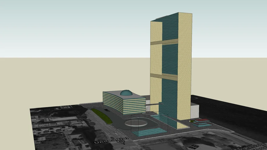Torre de la ONU | 3D Warehouse