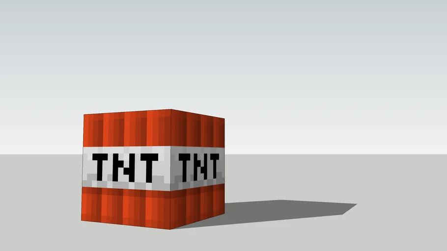 Minecraft TNT | 3D Warehouse