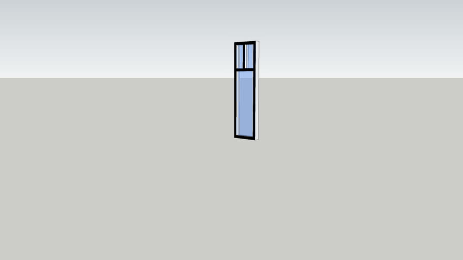 Window 500mm x 1800mm | 3D Warehouse