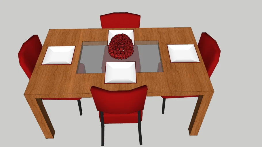 Dining Table 2 | 3D Warehouse
