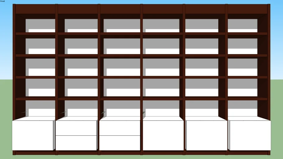 Bookcase | 3D Warehouse