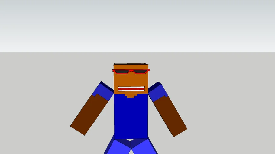 minecraft guy | 3D Warehouse