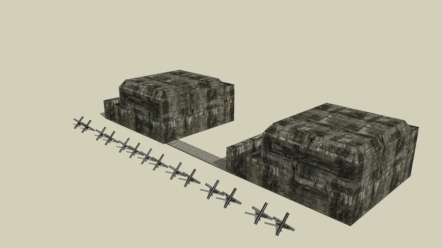 German Bunker | 3D Warehouse