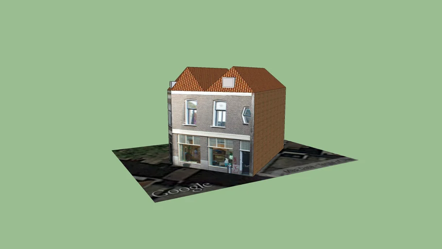 House on Beestenmarkt, Delft, NL | 3D Warehouse
