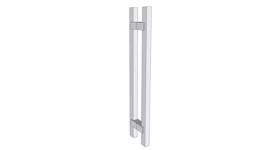 Pull Handle KEND GHD 4504 US32D+US32 | 3D Warehouse